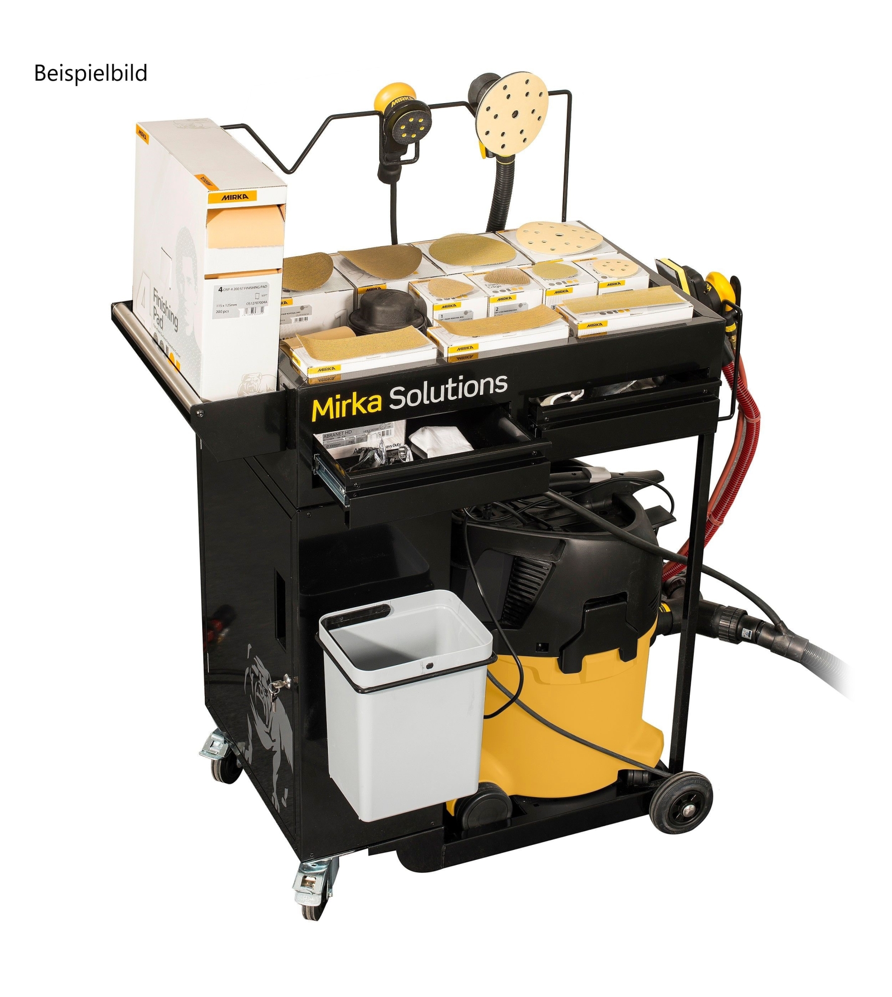 Mirka® Smart Cart IV KIT2214ARMDE, Mirka® Smart Cart IV Premium KIT ...