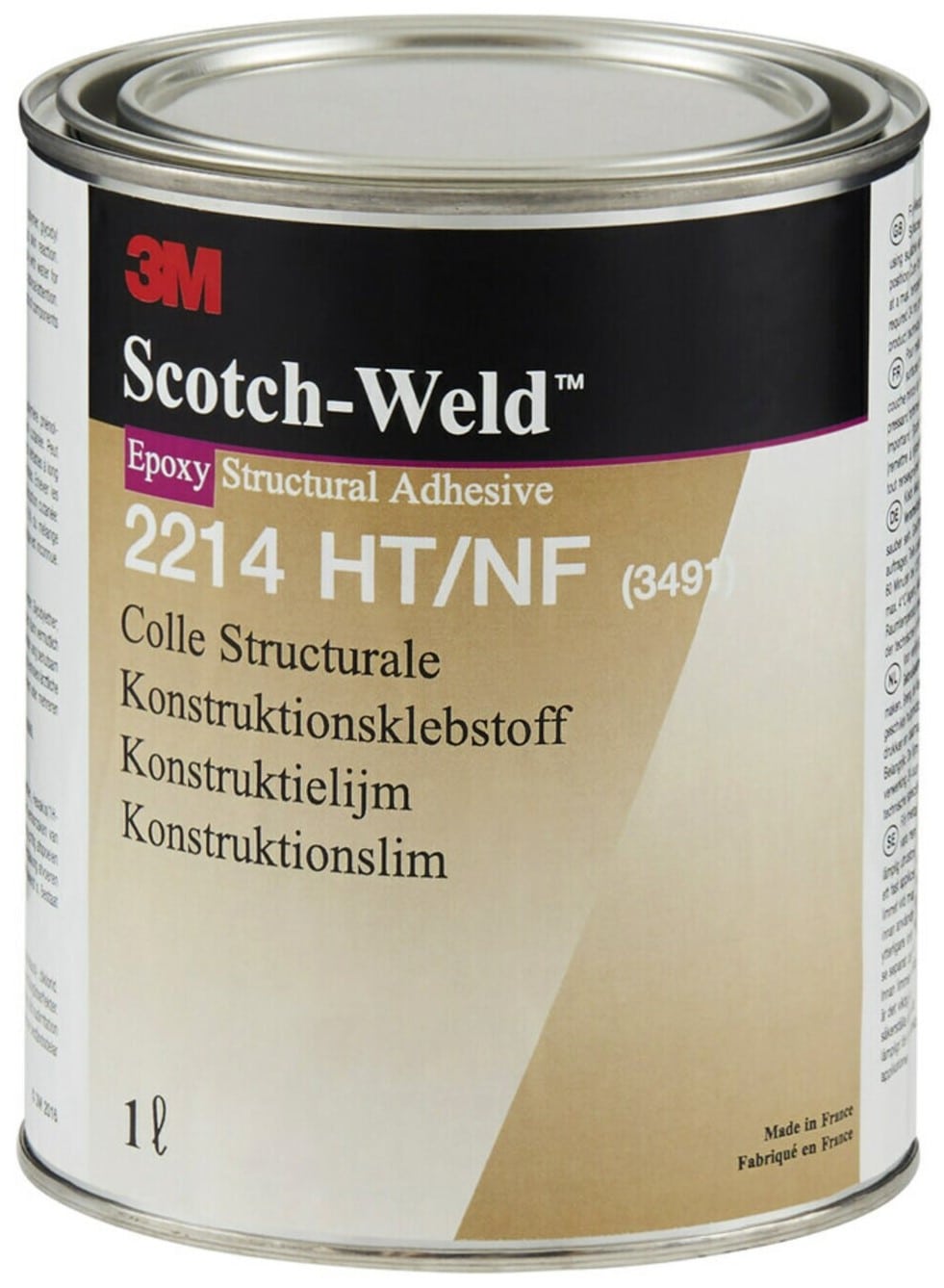 3M™ Scotch-Weld™ SW 2214 HT/NF, High Temperature New Formular, 946 ml, Grau, Hochtemperatur 1 ...